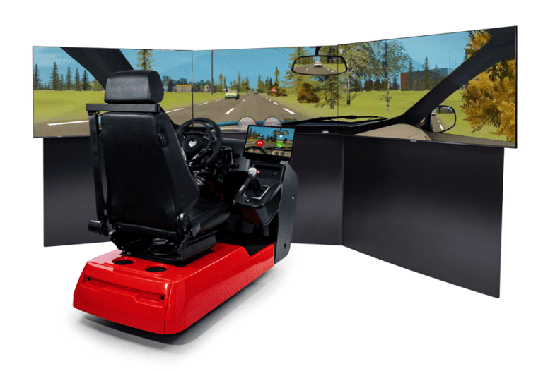 Simulateur de conduite - Develter